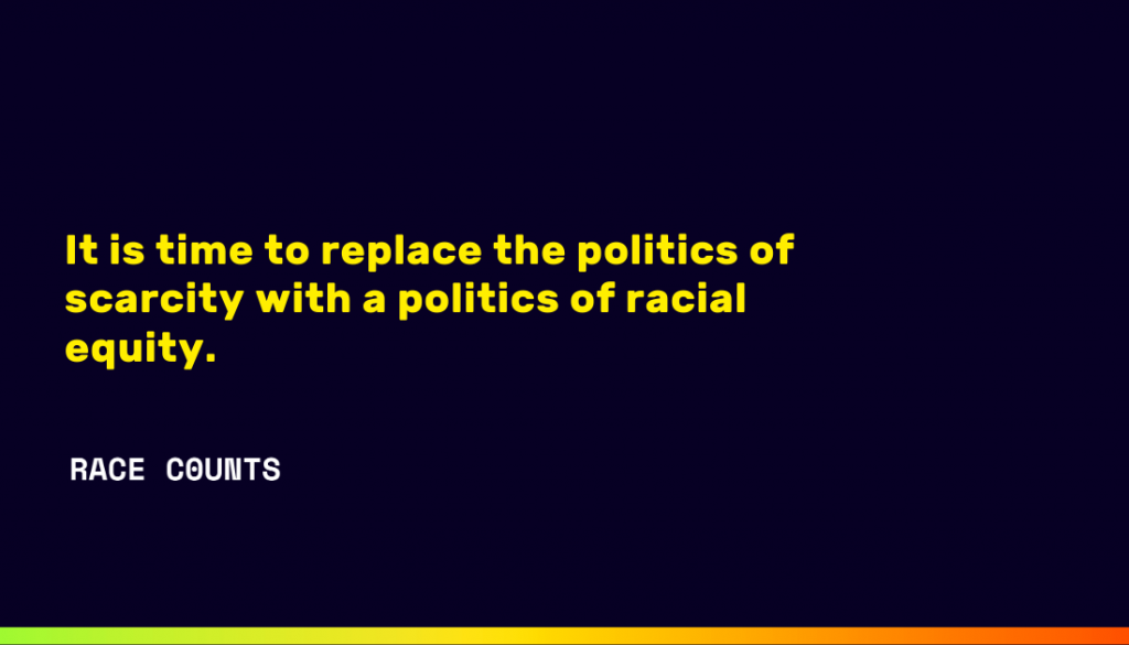 RACE COUNTS - Politics of Racial Equity - Race Counts